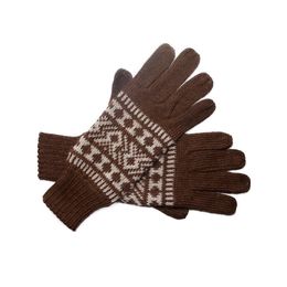 Posh Gear Full Finger Gloves 'Guantofigura' female size M Brown