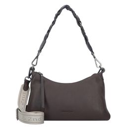 Harbour 2nd Schultertasche 'Just Pure' Damen Gr&ouml;&szlig;e One Size dunkelbraun / grau / hellgrau