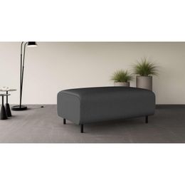 OTTO home Polsterhocker &raquo;ARROS gro&szlig; mit Wellenunterfederung, Ma&szlig;e B/T/H: 120/70/46 cm&laquo; passend zur Serie, in hochwertiger Verarbeitung grau 100% 