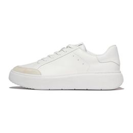 fitflop Damen Sneaker &raquo;RTG&laquo; Plateausneaker, Schn&uuml;rschuh im Retro Look wei&szlig; 36
