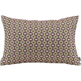 HOCK Dekokissen &raquo;Sami&laquo; mit trendigem Muster, Kissenh&uuml;lle mit F&uuml;llung, 1 St&uuml;ck gr&uuml;n Baumwolle, Polyester B/L: 40cm x 60cm, 1 Stk.