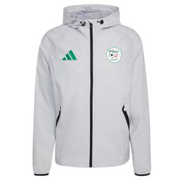 adidas Performance Athletic Jacket 'Algerien Tiro Tech' male size M Grey / Green