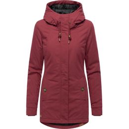 Ragwear Winter Jacket ' Monadena Parka YOUMODO ' female size 4XL Red