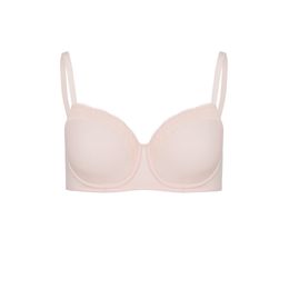 Hanro BH 'Cotton Lace' Damen Gr&ouml;&szlig;e 80 rosa