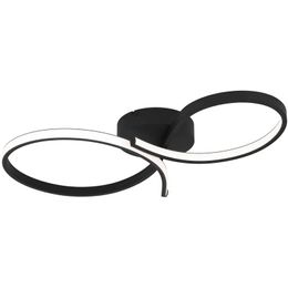 Eglo Deckenleuchte &raquo;Serpins Deckenlampe, Pendellampe, Metall und Kunststoff, Flurlampe&laquo; LED-Modul 1 Stk. Warmwei&szlig; Wand-/Deckenleuchte - L60 x B34 x 