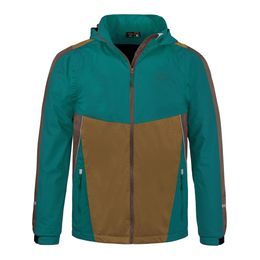 Normani Outdoorjacke 'Wasilla' Jungen Gr&ouml;&szlig;e 98/104 braun / petrol