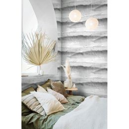 marburg Vliestapete &raquo;Naturally Yours&laquo; nat&uuml;rlich moderne Tapete f&uuml;r Wohnzimmer Schlafzimmer K&uuml;che grau Vlies B/L: 0,53m x 10,05m, Rollen: 1