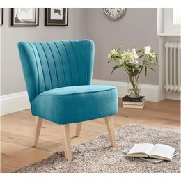 Home Affaire Sessel &raquo;Campi&laquo; in verschiedenen Farben verf&uuml;gbar, frei im Raum stellbar blau Luxus-Microfaser (100% Polyester) Luxus-Microfaser, Sessel,