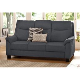 OTTO home 3-Sitzer &raquo;Boccaccio&laquo; mit Federkern, incl. Kopfteilverstellung grau Struktur weich (90% Polyester / 10% Polyamid);Luxus-Microfaser (100% 