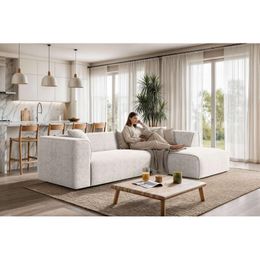 OTTO home Ecksofa &raquo;Merid L-Form, Sofa-Fix, B: 254 cm - OTTO. Verl&auml;ssliche Qualit&auml;t.&laquo; Ottomane rechts/links, belastbar bis 460kg, nicht modulare Sofa 