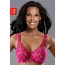 Nuance by Lascana Minimizer-BH mit B&uuml;gel & Baumwollqualit&auml;t &ndash; ideal f&uuml;r gro&szlig;e Gr&ouml;&szlig;en lila 75, Cup D Minimizer-BH