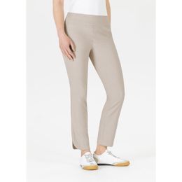 Stehmann Damen Leggings im gepunktetem Muster beige 40, N-Gr