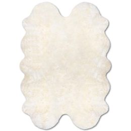 Heitmann Felle Fellteppich &raquo;Lammfell 190&laquo; rechteckig 70 mm H&ouml;he Premium Qualit&auml;t, echtes Austral. Lammfell, besonders weich Obermaterial: 100% Lammfell B : 120cm 1 