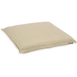 HOCK Sitzauflage &raquo;Brian&laquo; Outdoor Sitzkissen, 40x40x6cm, Stuhlkissen, schwarz, kleingemustert grau Obermaterial: 100% Polypropylen B/H/T: 40cm x 6cm, 1 Stk.
