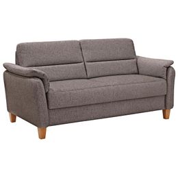 Home Affaire 2,5-Sitzer &raquo;Palmera, B: 179 cm&laquo; mit Federkern braun 100% Polyester;Struktur (100% Polyester);Luxus-Microfaser in Lederoptik (100% 