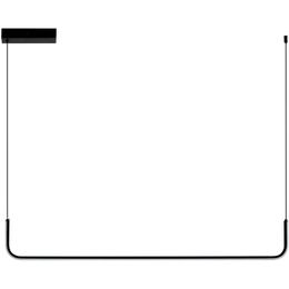 NOVA LUCE Pendelleuchte &raquo;STRITA&laquo; LED-Modul 1 Stk. Warmwei&szlig; schwarz 1, H: 150cm, 1 Stk.