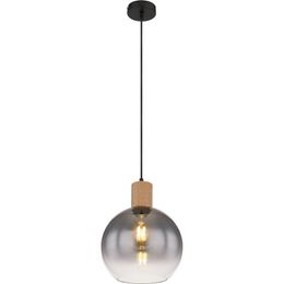 Globo LIGHTING H&auml;ngeleuchte &raquo;MOITAS&laquo; E27 1 Stk. H&auml;ngelampe/Pendelleuchte/Esszimmer/Wohnzimmer/Esstisch grau 1 Stk.