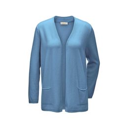 GOLDNER Strickjacke Damen Gr&ouml;&szlig;e S himmelblau