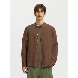 Selected Button Up Shirt 'SLHClay' male size XXL Umbra