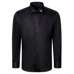 K by KARL LAGERFELD Karl Lagerfeld Button Up Shirt male size XXL/XXXL Black