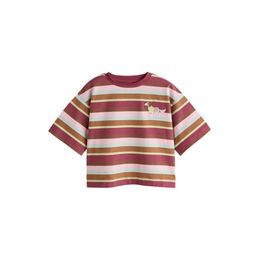 next T-Shirt M&auml;dchen Gr&ouml;&szlig;e 110 hellblau / braun / hellpink