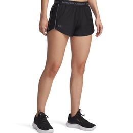 Under Armour Damen Trainingsshorts &raquo;TECH PLAY UP SHORTS&laquo; mit Eingrifftaschen, aus leichtem Material schwarz S, N-Gr