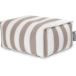 MAGMA Sitzsack &raquo;SANTORIN Roll&laquo; 1 Stk. tlg. grau Bezug: 100% Polypropylen B/H/T: 55cm x 35cm