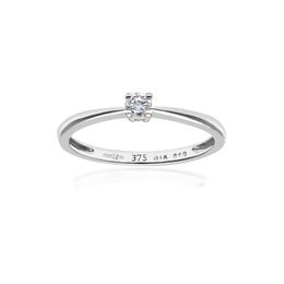 Diamant Leternel Ring Damen Gr&ouml;&szlig;e 50 silber