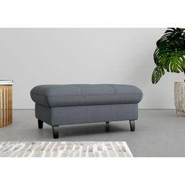 Sit & More sit&more Stauraumhocker &raquo;Maggiore&laquo; mit Stauraum grau 98% Polyester, 2% Polyamid B/H/T: 102cm x 48cm x 67cm, Soft clean,mit Stauraum,Fu&szlig;farbe: 