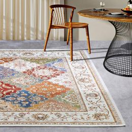 Villeroy & Boch Outdoorteppich &raquo;Pierre&laquo; rechteckig 3 mm H&ouml;he Outdoor, Flachgewebe, wetterfest, Balkon, Garten, Klassisch, Terrasse bunt Polyester, Polypropylen B : 