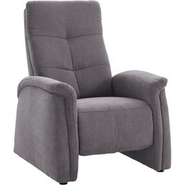 exxpo - sofa fashion Sessel &raquo;Tivoli, Hochlehnsessel, Relaxsessel, Kinosessel, bequem&laquo; mit Relaxfunktion, schmale Armlehnen grau Softlux -Kunstleder;