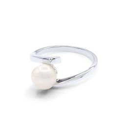 Ateliers Saint Germain Ring 'Lacanau' Damen Gr&ouml;&szlig;e 52 perlwei&szlig;