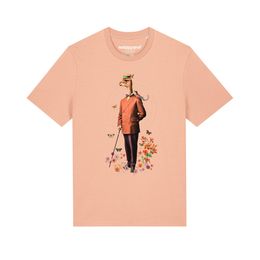 Watapparel T-Shirt ' Fancy Llama ' Herren Gr&ouml;&szlig;e XL mischfarben / apricot