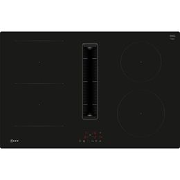 Neff Kochfeld mit Dunstabzug &raquo;V58NBS1L0&laquo; Combi Induction f&uuml;r gro&szlig;e T&ouml;pfe & extrem effiziente Absaugleistung schwarz Einheitsgr&ouml;&szlig;e Kochfeld mit 