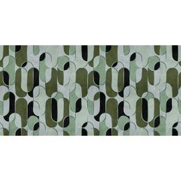 Livingwalls living walls Fototapete &raquo;Walls by Patel Ritz&laquo; glatt Vlies, Wand gr&uuml;n Vlies B/L: 5m x 2,5m