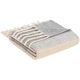 s.Oliver Wohndecke &raquo;s.Oliver Fransendecke&laquo; mit Fransen beige Polyester B/L: 150cm x 200cm