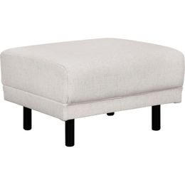Home Affaire Polsterhocker &raquo;AGNIA B/T/H: 70/64/43 cm&laquo; passend zur Serie, auch in Cord und Boucl&eacute; beige 100% Polyester B/H/T: 70cm x 43cm x 64cm, 