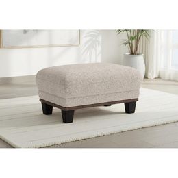 Sit & More sit&more Polsterhocker &raquo;Concept&laquo; mit Buchefu&szlig; in drei Farben zur Auswahl 100% Polyester B/H/T: 90cm x 46cm x 60cm, Chenille,mit Fu&szlig; Buche schwarz