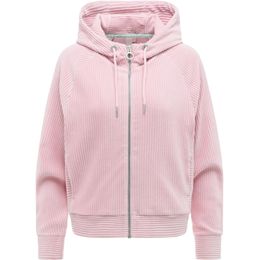Ragwear Zip-Up Hoodie 'Corduly' female size S Rose