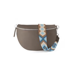Lepelou G&uuml;rteltasche 'JUNA large' Damen Gr&ouml;&szlig;e 30 cm x 19 cm x 9 cm taupe