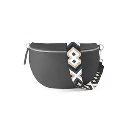 Lepelou G&uuml;rteltasche 'JUNA large' Damen Gr&ouml;&szlig;e 30 cm x 19 cm x 9 cm dunkelgrau