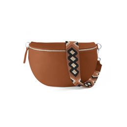 lePelou Fanny Pack 'JUNA large' female size 30 cm x 19 cm x 9 cm Cognac