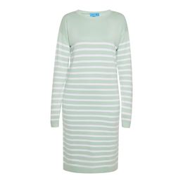 Sanika Strickkleid Damen Gr&ouml;&szlig;e S mint / wei&szlig;