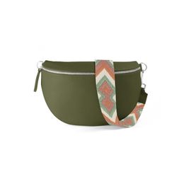 Lepelou G&uuml;rteltasche 'JUNA large' Damen Gr&ouml;&szlig;e 30 cm x 19 cm x 9 cm gr&uuml;n