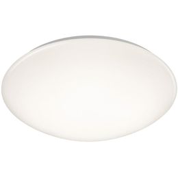 REALITY LEUCHTEN LED Deckenleuchte &raquo;PUTZ&laquo; LED-Board Warmwei&szlig; LED Deckenlampe Badezimmer, IP 44, 1500 Lumen, warmwei&szlig;, Durchm 37cm wei&szlig; 1, &Oslash; 37cm H: 