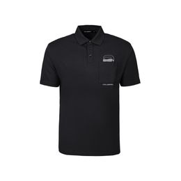 K by KARL LAGERFELD Karl Lagerfeld Poloshirt Herren Gr&ouml;&szlig;e XL schwarz / wei&szlig;