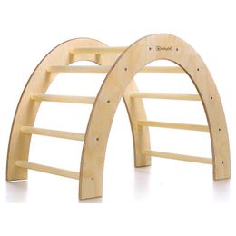BABYGO Kletterger&uuml;st &raquo;Woodland Kletterbogen Arch, natur&laquo; Made in Europe beige Holz B/H: 52cm x 60cm