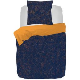 Kayori Bettw&auml;sche &raquo;Shinjo&laquo; 2 Stk. 100% Tencel blau Lyocell, Obermaterial: 100% Baumwolle B/L: 155cm x 220cm, 1 Stk., 1 Stk., Lyocell, B/L: 80cm x 80cm