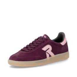 Rieker Sport Sneakers 'San Diego' female size 40 Rose / Wine red