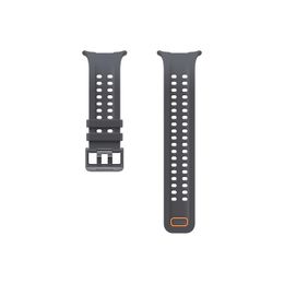 Samsung Smartwatch-Armband &raquo;Marine Band f&uuml;r Galaxy Watch Ultra2 und Ultra&laquo; grau Fluor-Elastomer Schnellverschluss, f&uuml;r einfachen Armbandwechsel